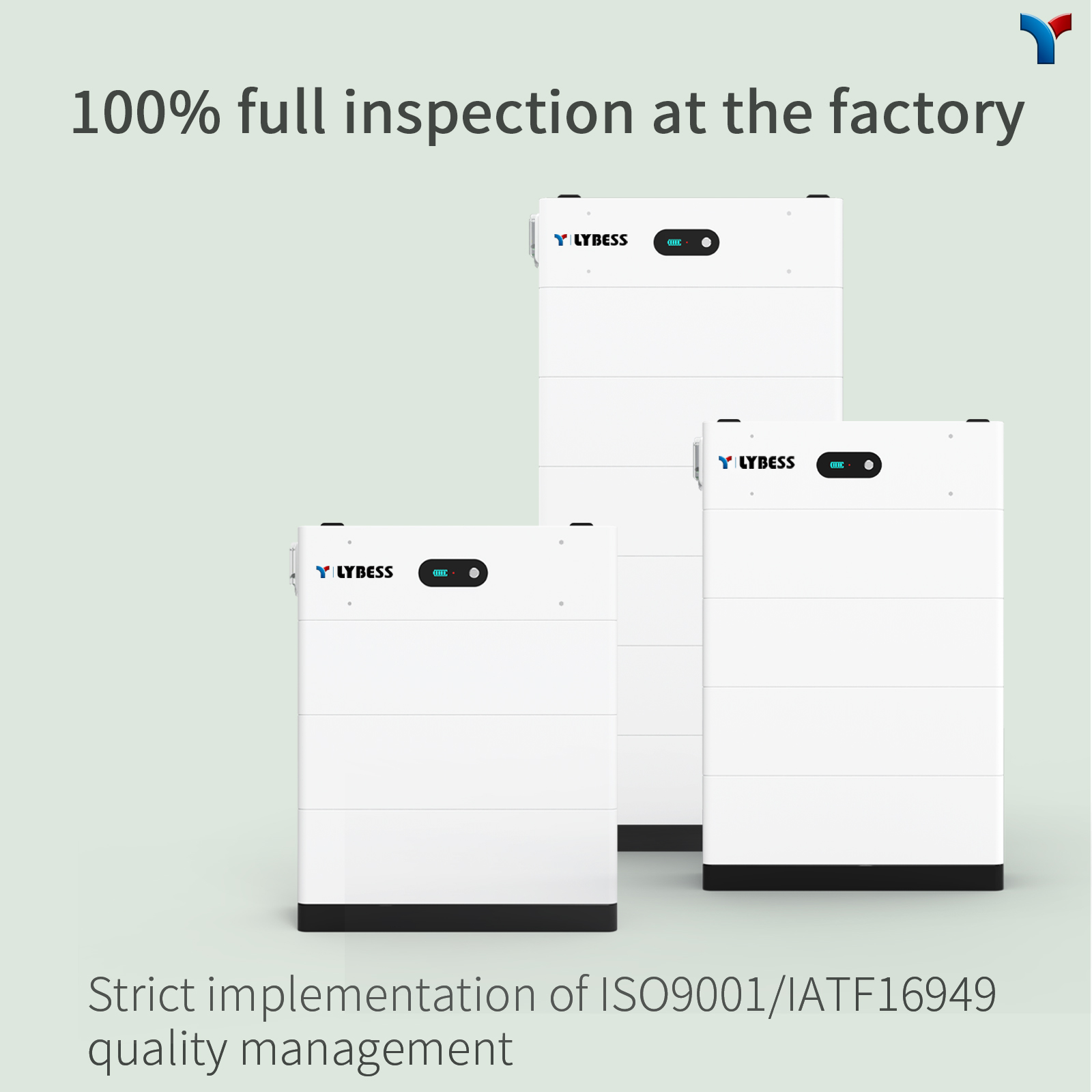 384V52Ah 20KWh High Voltage Stackable Battery - LYBESS